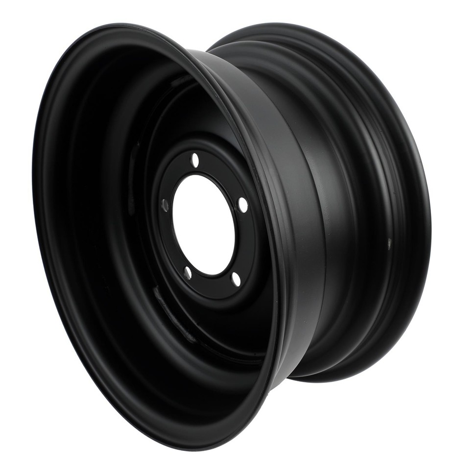 U.S. Wheel 68 Series Rat Rod Matte Black Wheels 68-5755 | eBay