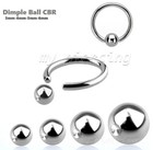 10pcs. Surgical Steel Double Dimple Ball for Captive Bead Ring ...