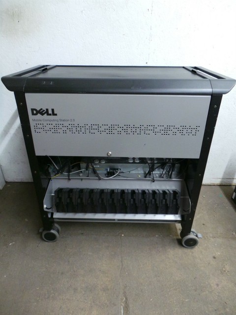 Dell Ergotron Mobile Computing Station 2.0 K001002 Charging Cart 24 ...