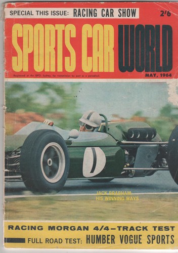 Sports Car World 1964 May Lancia Flavia Flaminia Morgan 4/4 Ferrari ...