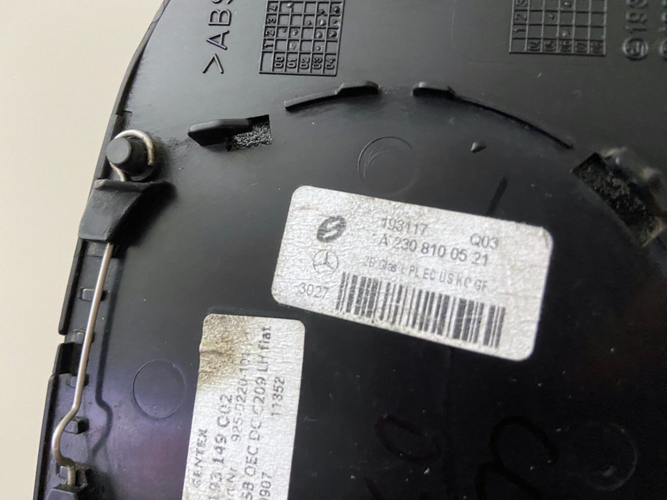 2003-2009 Mercedes Benz CLK320 CLK550 Driver Side Left Mirror Glass ...
