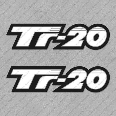 TRITON BOATS TR-20 DECALS 2 10.5" LONG | eBay