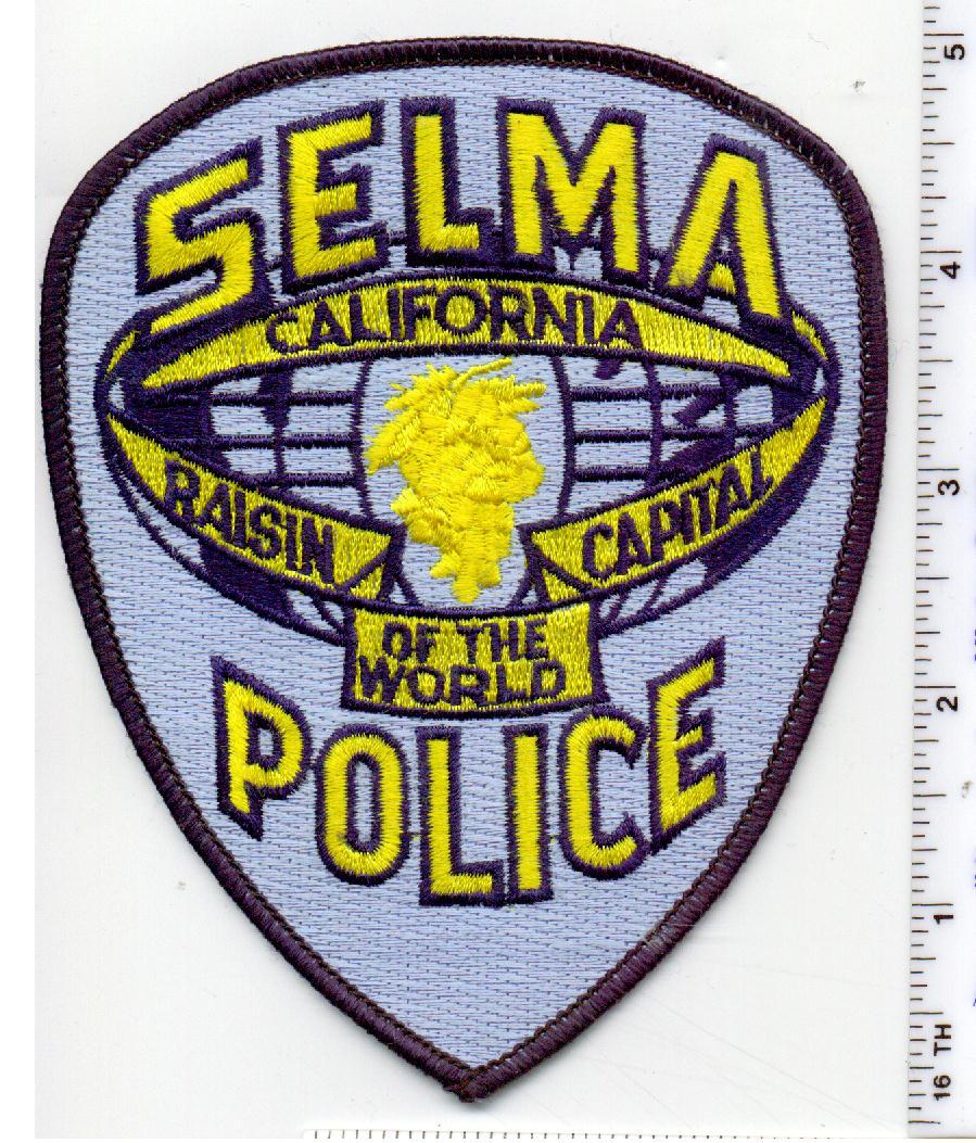 Selma Police (California) 2nd Issue Shoulder Patch | eBay