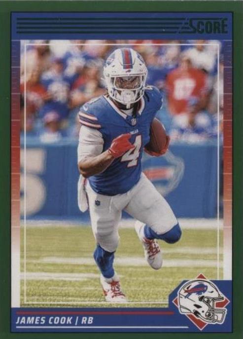 2024 Score - James Cook #29 Green for sale online | eBay