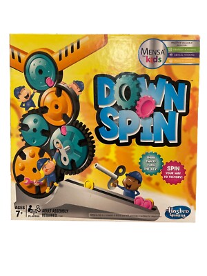 DOWN SPIN NEW, HASBRO MENSA FOR KIDS DOWN SPIN, BOARD GAME | eBay