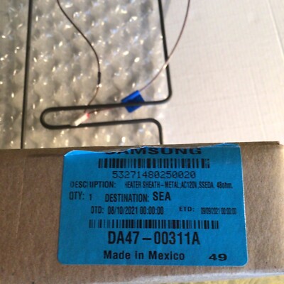 Samsung Refrigerator Defrost Heater DA47-00311A | eBay
