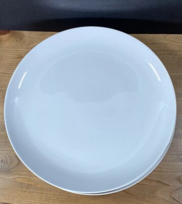 Franciscan Cloud Nine Whitestone Ware Dinner Plates 10.25” Mid Century ...