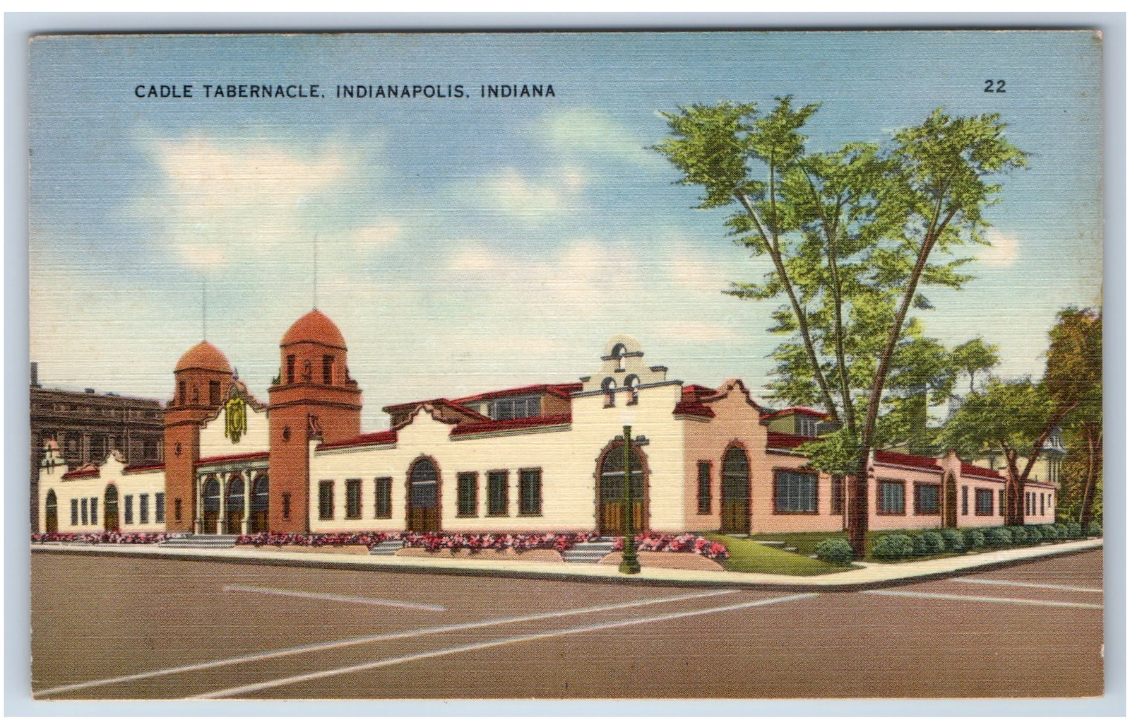 Indianapolis, IN Postcard- CADLE TABERNACLE | eBay