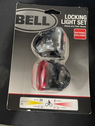 Bell Radian 450 Locking Bicycle LED Light Set 7076330 H6 for sale ...