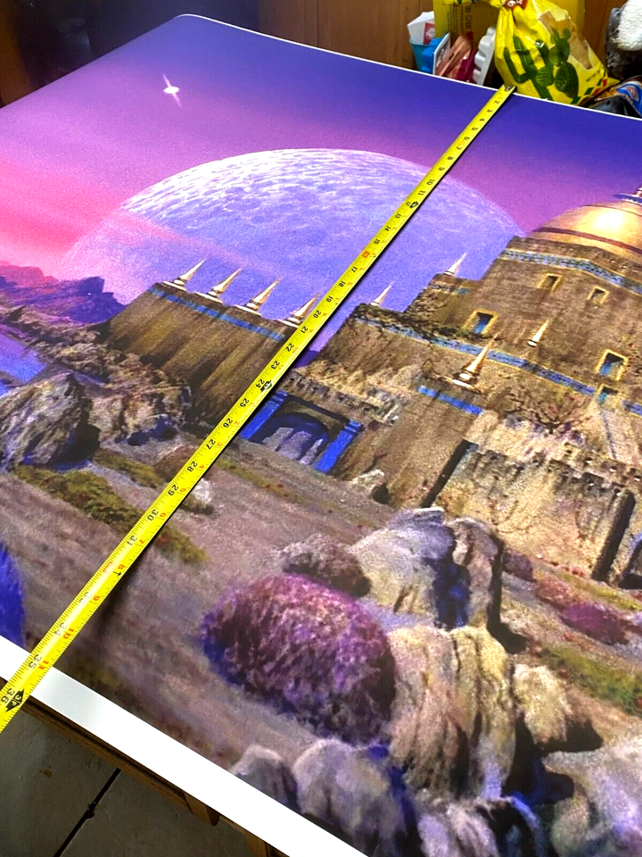 StAr TrEk prop Tos Enterprise RIGEL 7 computer poly print 2 Foot wide ...