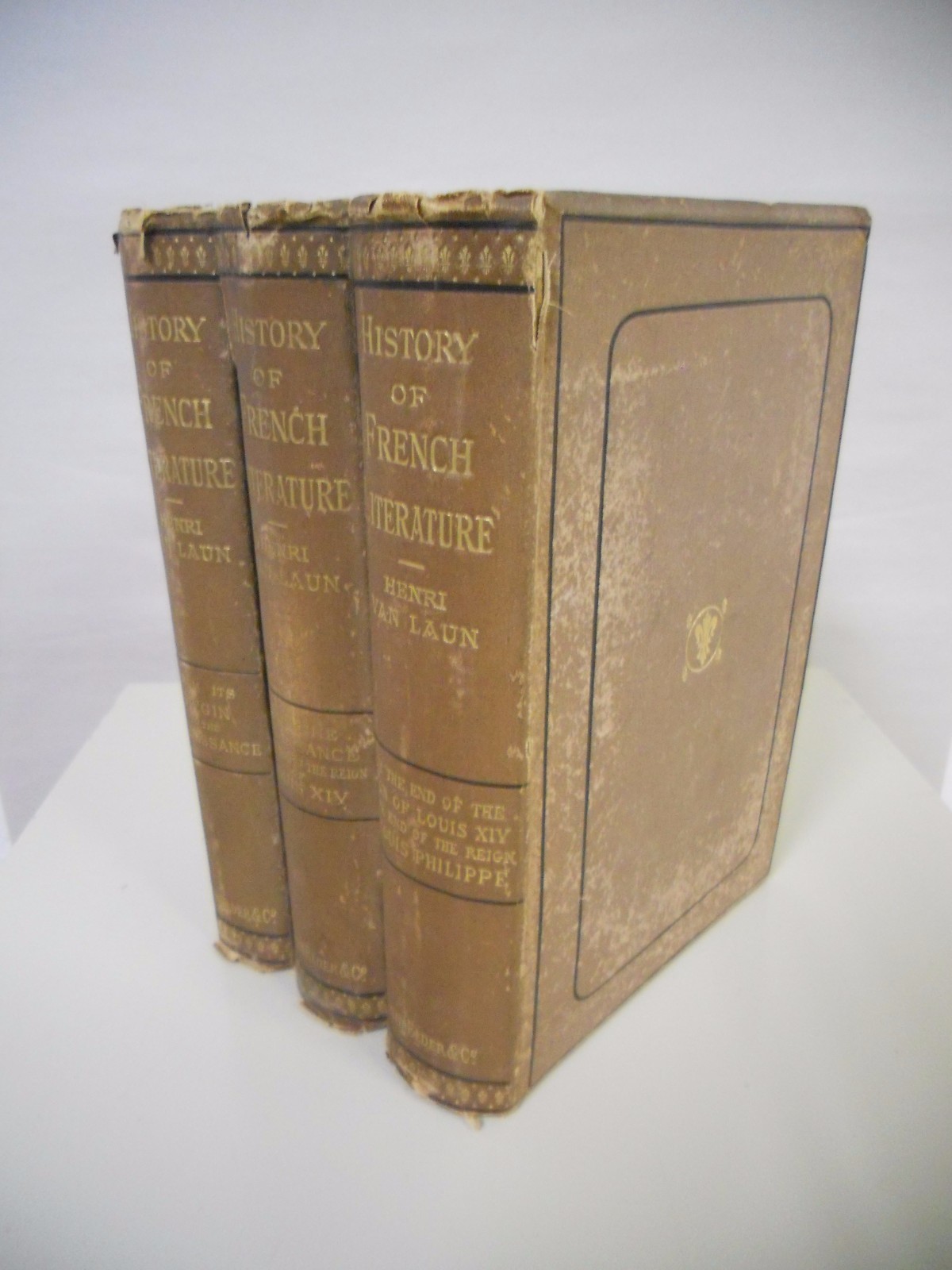 Henri Van Laun - History of French Literature - Smith, 1876 - In Three ...