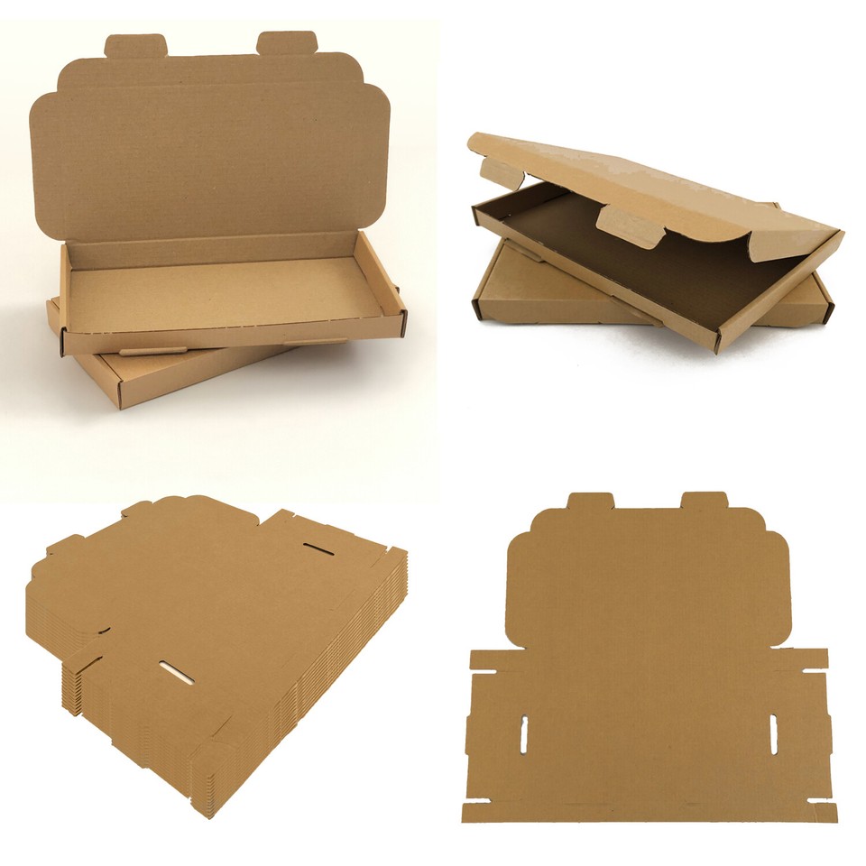 ROYAL MAIL PIP LARGE LETTER MAIL CARDBOARD POSTAL BOXES BROWN WHITE C4 ...