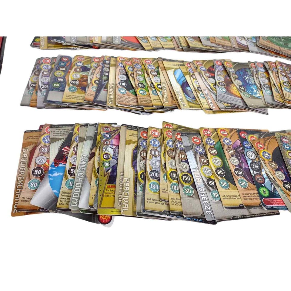 400+pc BAKUGAN Battle Brawlers Set Lot 2008-11 Figures Gate Ability ...