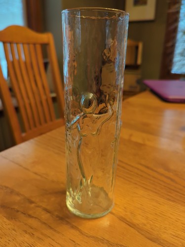 Vtg Libbey ' La Femme' 3D Dancing Nude Women 8.5" Tall Glass Vase | eBay