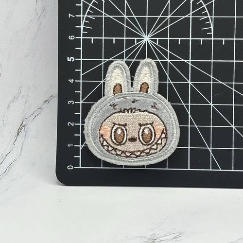 1 X 🌈Labubu Embroidered Patch Iron-On Style Cute Kawaii POP MART ...