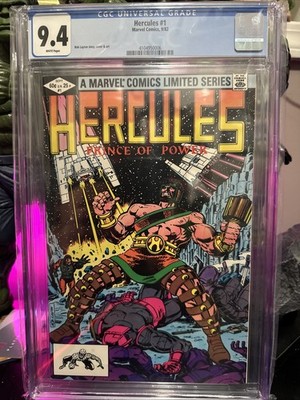 Hercules #1 (Marvel Comics 1982 ) 🔥 1st solo title appearance 🔥 CGC 9.4 ...