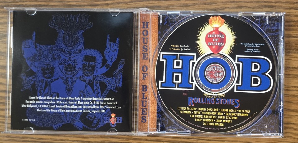 Paint It, Blue - Songs Of The Rolling Stones (US) 1997 CD, HDCD (51416 ...