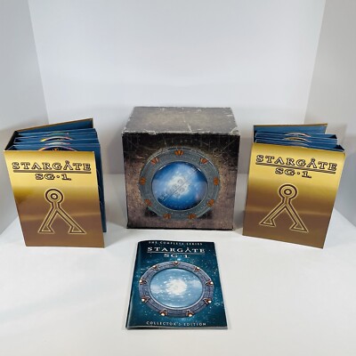 Stargate SG-1: The Complete Series (Seasons 1-10, DVD, 2007, 54-Disc ...
