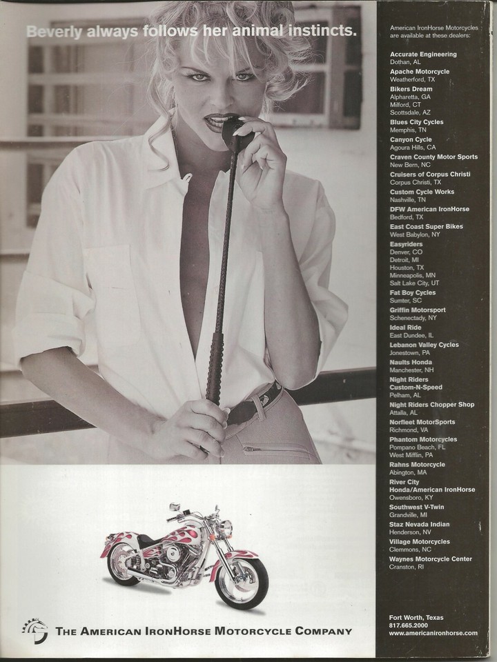 ORIGINAL Vintage Jan 2000 Easyriders Motorcycle Magazine #319 Bikini ...