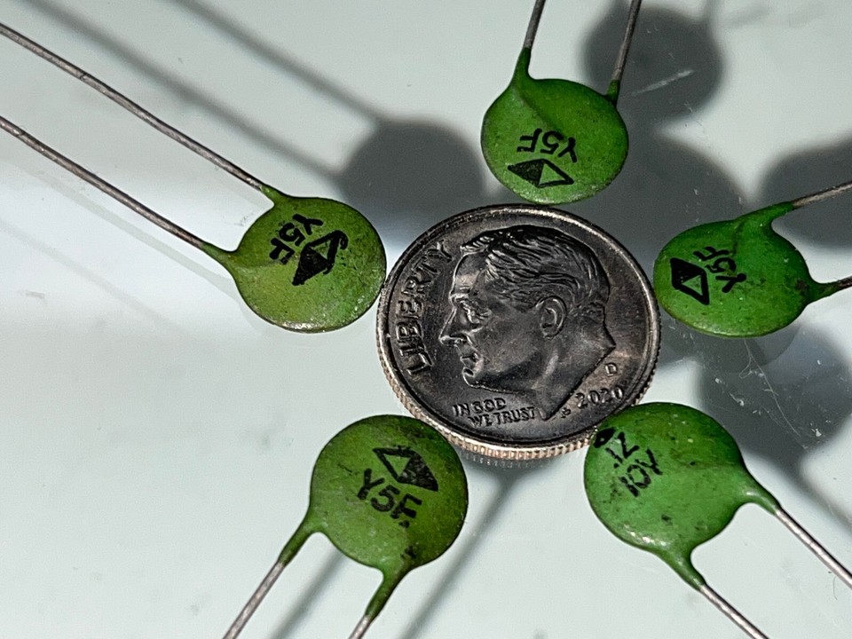 .1uf 10v dc Ceramic Disc Capacitor (5 pack) | eBay