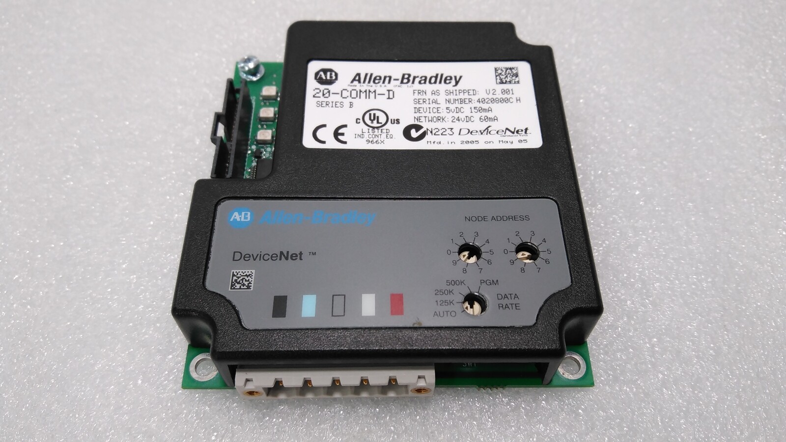 [Used] Allen Bradley / 20-COMM-D / Communication Module | eBay