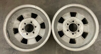 Halibrand ? 6x16 vintage racing wheels aluminum SCCA SCTA flathead ford ...