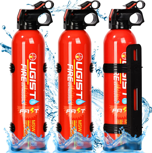 3Pcs Fire Extinguisher for Home with Bracket 620Ml Fire Extinguishers ...