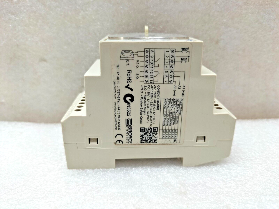 BROYCE CONTROL ELRM44V-30 TYPE-A EARTH LEAKAGE RELAY | eBay
