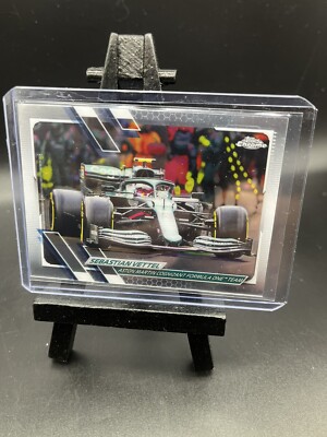 2021 Topps Chrome Formula 1 Sebastian Vettel Aston Martin Card #102 F1 ...