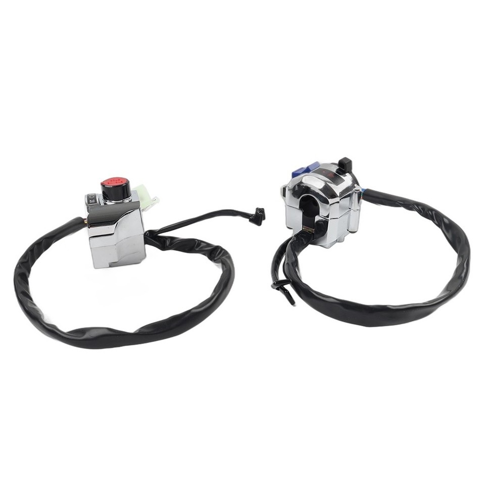 7/8" Motorcycle Handlebar Switch Control Assembly Indicator Start ...