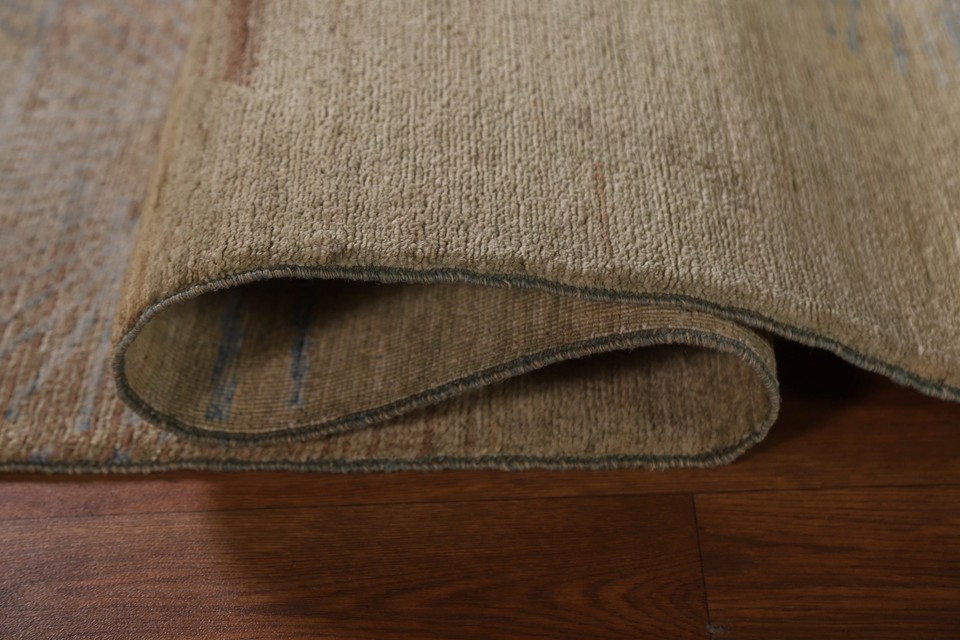 Luxurious Gabbeh Kashkoli Wool Modern 9 ft. Runner Rug - Brand New 3x9 ...