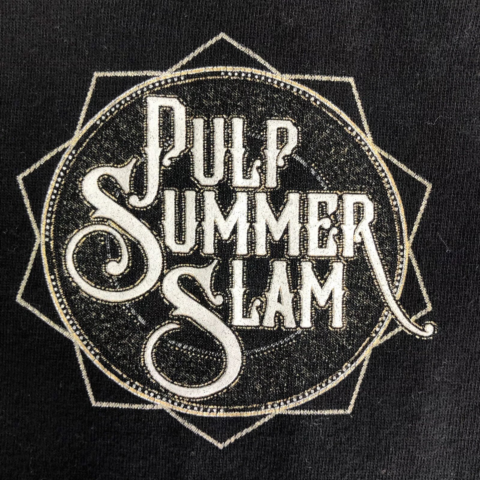 Mens Pulp Summer Slam Black Official Concert T Shirt Heavy Metal SZ S ...