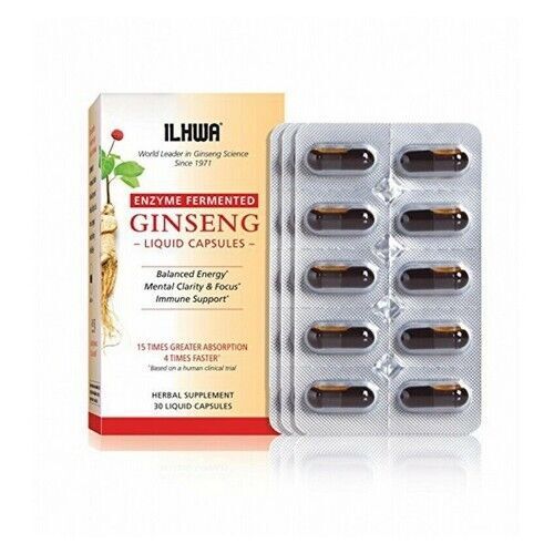 Enzyme Fermented Ginseng 30 Cap By Il Hwa Korean Ginseng | eBay