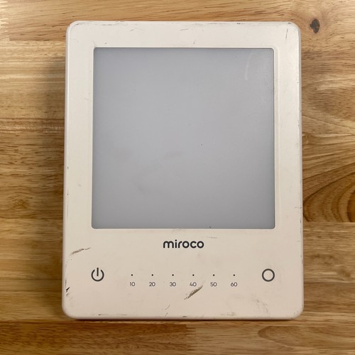 Miroco MI-CL003 White UV Free Adjustable Timer Portable LED Light ...