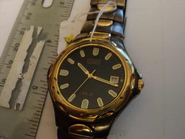 Men's Citizen Quartz Watch Wr50 1112-s68334 Battery for sale online | eBay