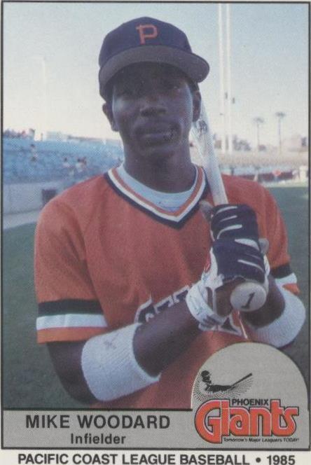 1985 Cramer Pacific Coast League - Mike Woodard #181 (RC) for sale ...