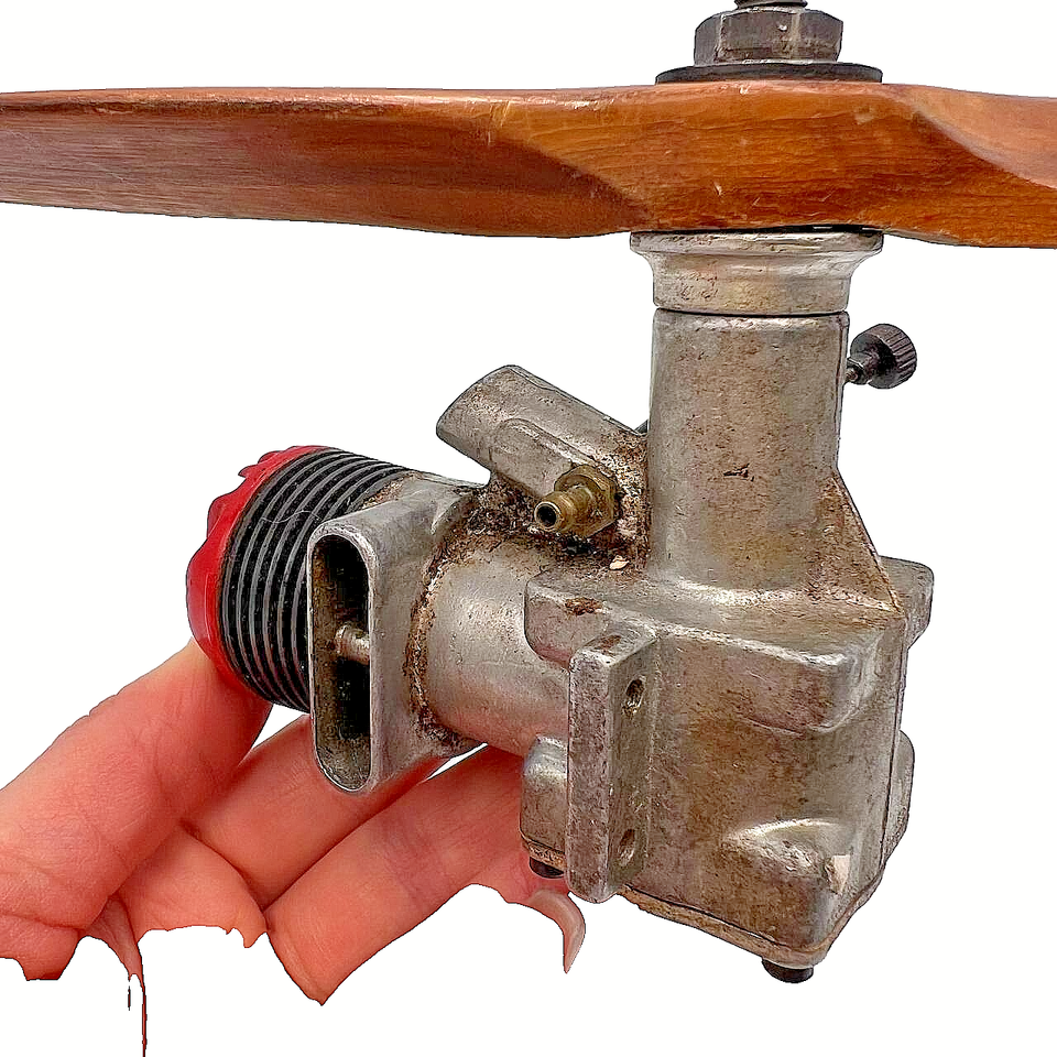 McCoy 35 Red Head Vintage Model Airplane Radio Control Engine Propeller ...