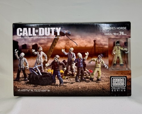 Mega Bloks Call of Duty Zombie Horde Collector Construction Set Zombies ...