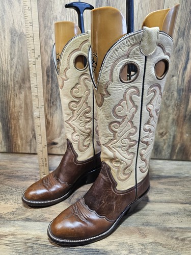 Vintage Big R Buckaroo Women's Cowboy Boots Size 6.5 B 15" Tall | eBay