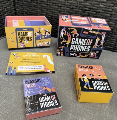 Game Of Phones Party Card Game by Breaking Games Excellent Condition | eBay