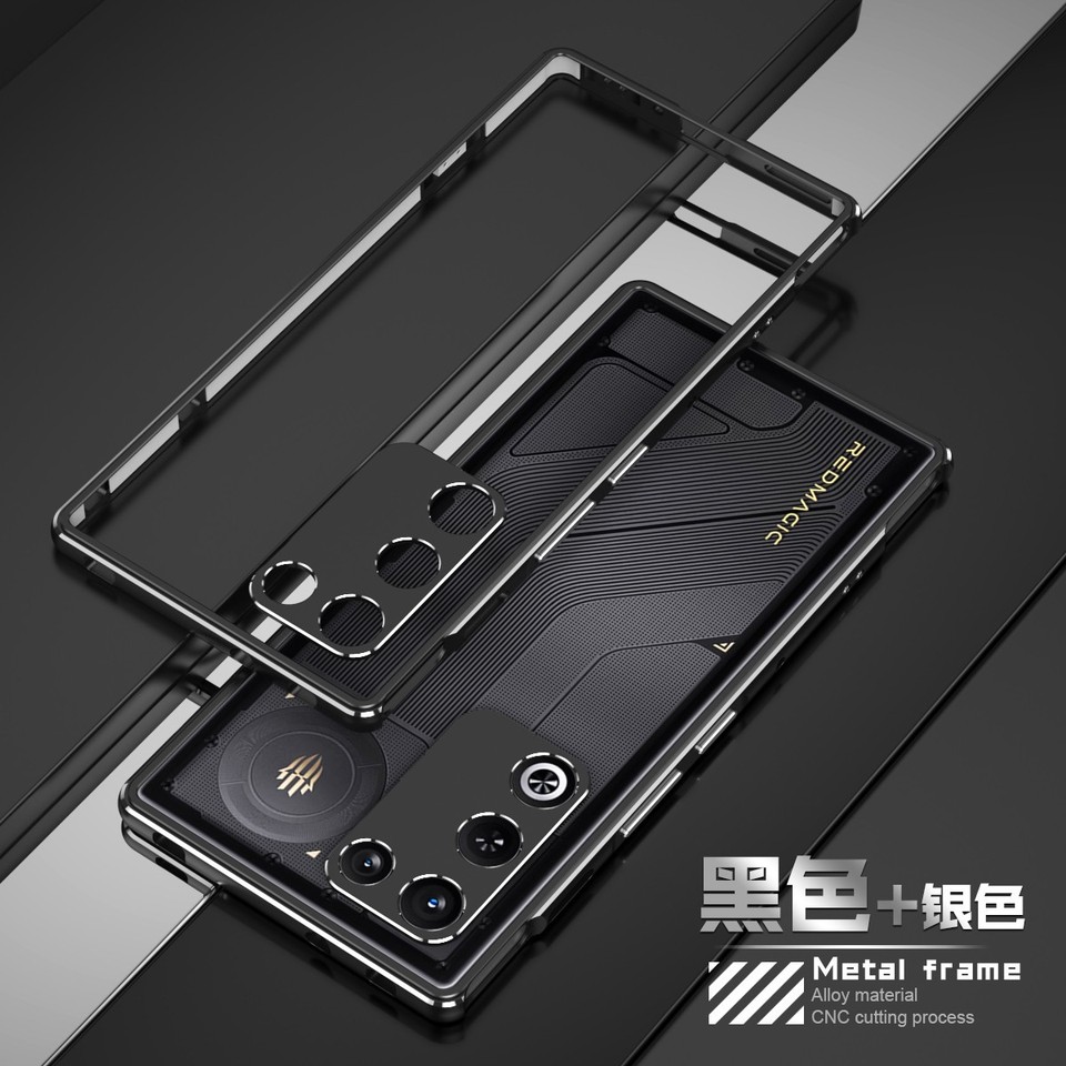 Luxury Aluminum Metal Bumper Frame Case For ZTE nubia Red Magic 11 Air ...