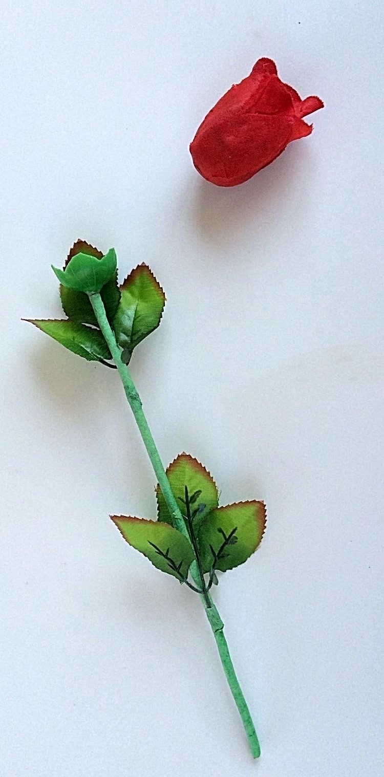 COMEDY DROP DOWN ROSE Flower Clown Magic Trick Funny Gag Kids Break ...