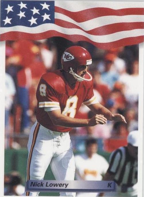 1992 All World - Nick Lowery #103 for sale online | eBay