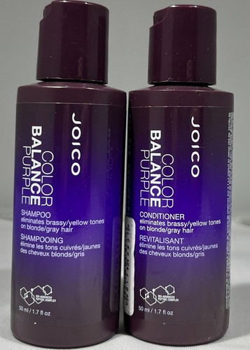 (2 PACK) Joico Color Balance Purple Shampoo or Conditioner, 1.7 oz ...