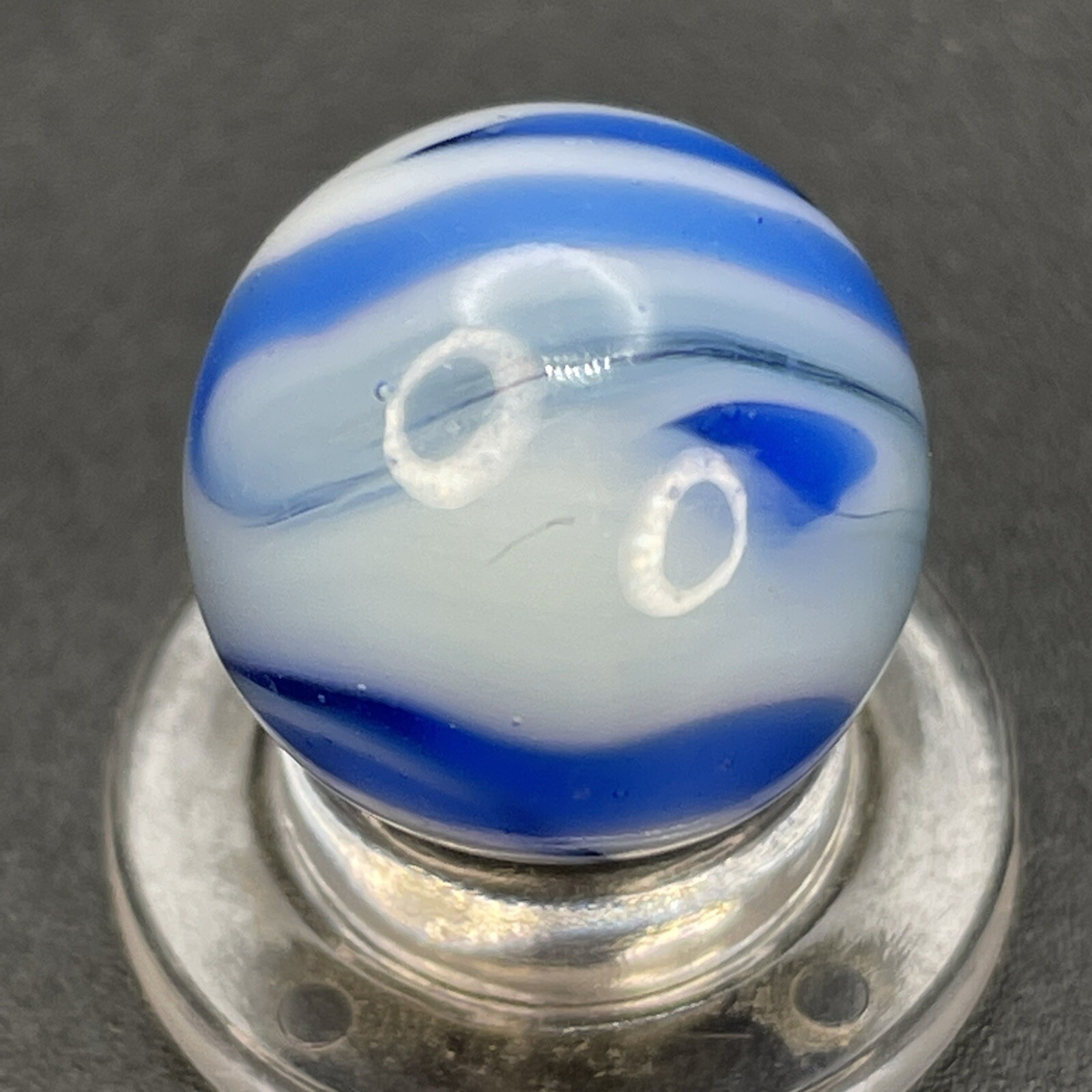Ravenswood Marbles Ravenswood Blue Raven Swirl Marble Vintage Marbles 0 ...