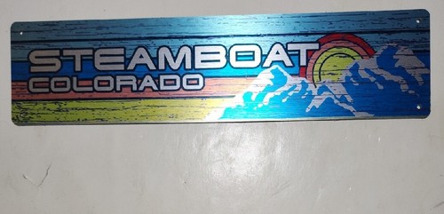 Custom STEAMBOAT Colorado Sign 3"x12" - Hand Made Beautiful Rustic ...