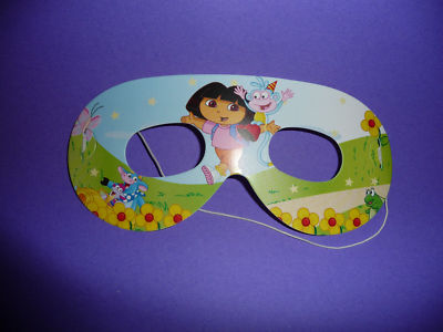 DORA THE EXPLORER BIRTHDAY PARTY EYE MASKS PK8 NEW! | eBay