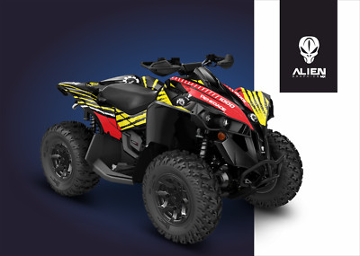 CAN AM RENEGADE ATV 2007-2024 Graphics kit, Decals Stickers | eBay