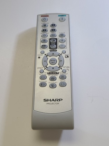 Sharp RRMCGA662WJSA Projector Remote Control | eBay