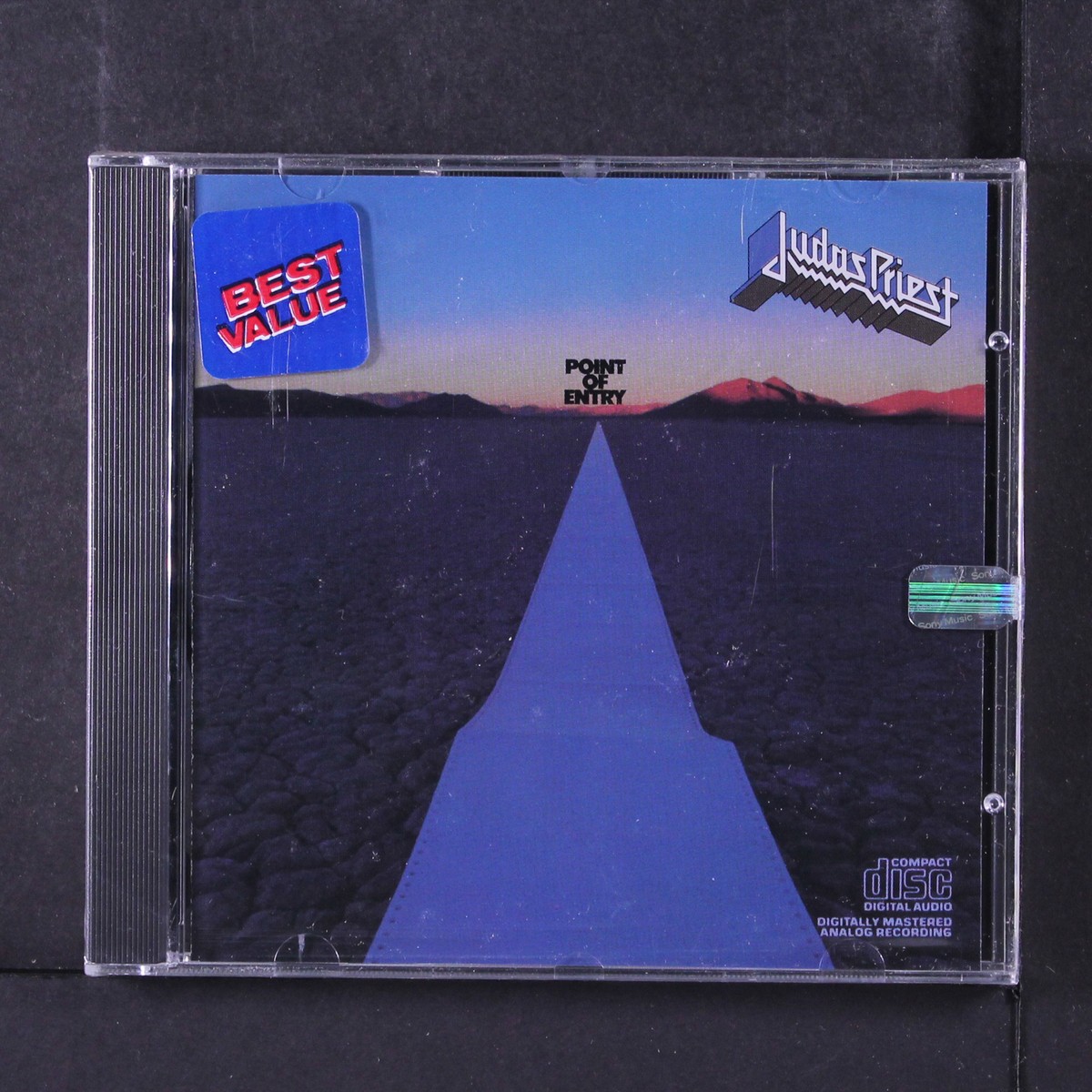 Judas Priest Point Of Entry Cd Album Remastered